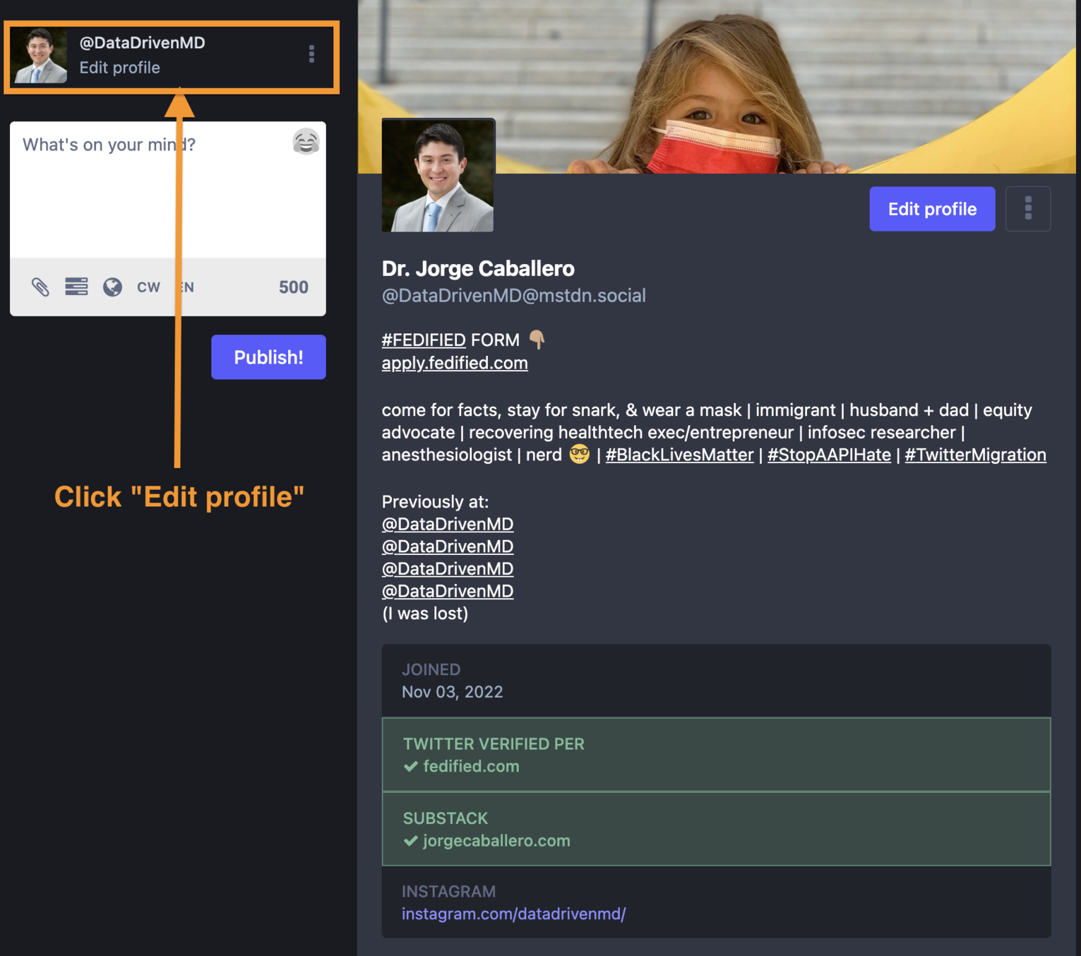 Dr. Jorge Caballero (@DataDrivenMD@mstdn.social) - Mastodon 🐘