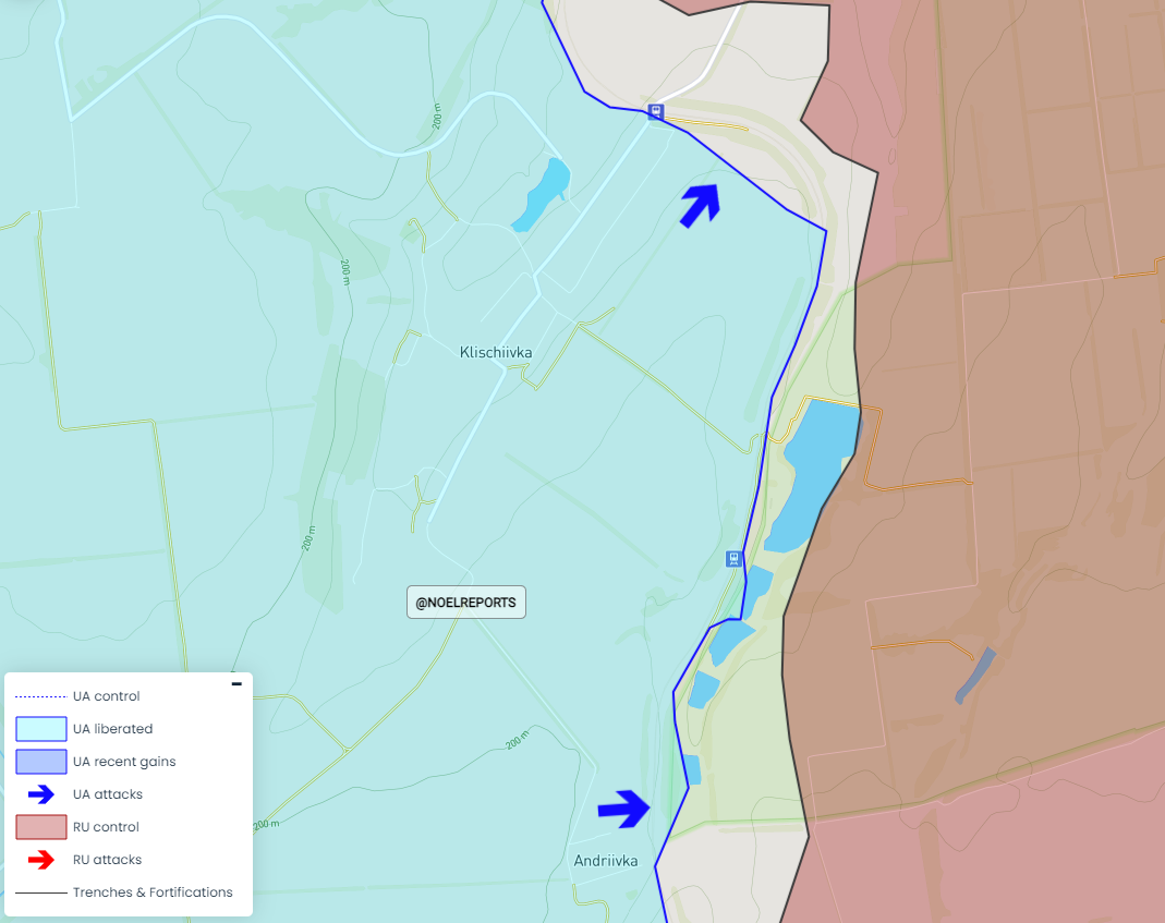 NOELREPORTS 🇪🇺 🇺🇦: "No map changes today. There is some movement arou ...