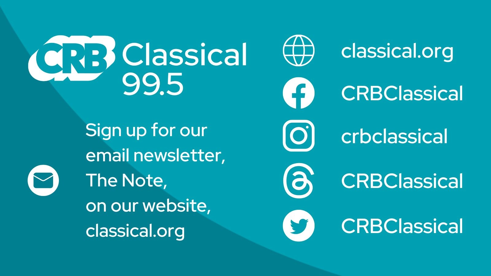 CRB Classical 99.5 (@CRBClassical@mstdn.social) - Mastodon 🐘
