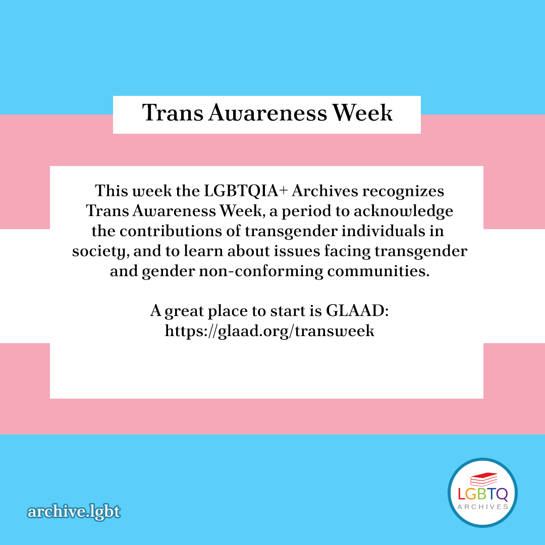 LGBTQIA+ Archives (@archivelgbt@mstdn.social) - Mastodon 🐘