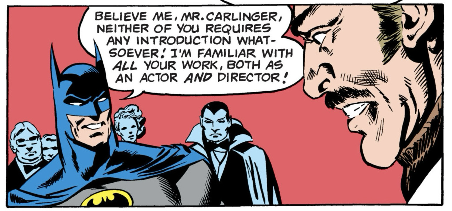 Batman Smiling Comics