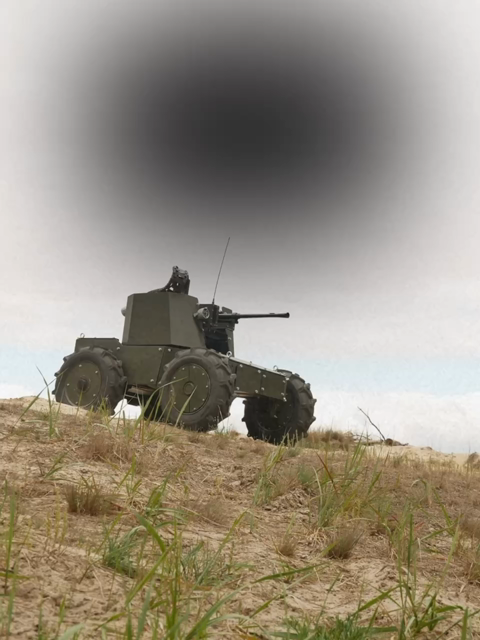 NOELREPORTS 🇪🇺 🇺🇦: "Ukrainian ground attack robot Lyut." - Mastodon 🐘