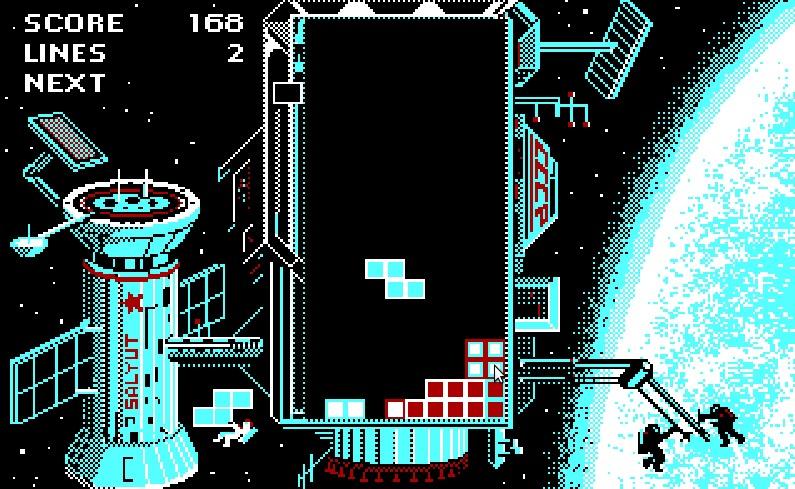 One of the most recognizable computer games, Tetris, was created in ...